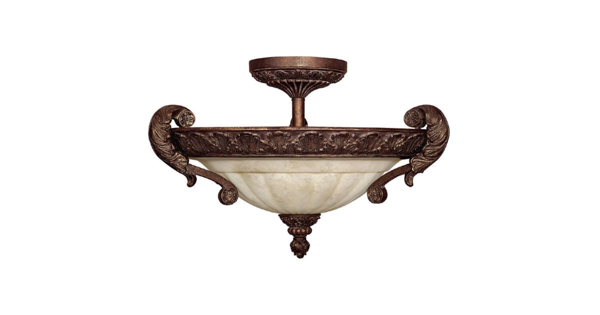 Capital Lighting 2144GB 3 Light Ceiling Fixture | Ferguson Home