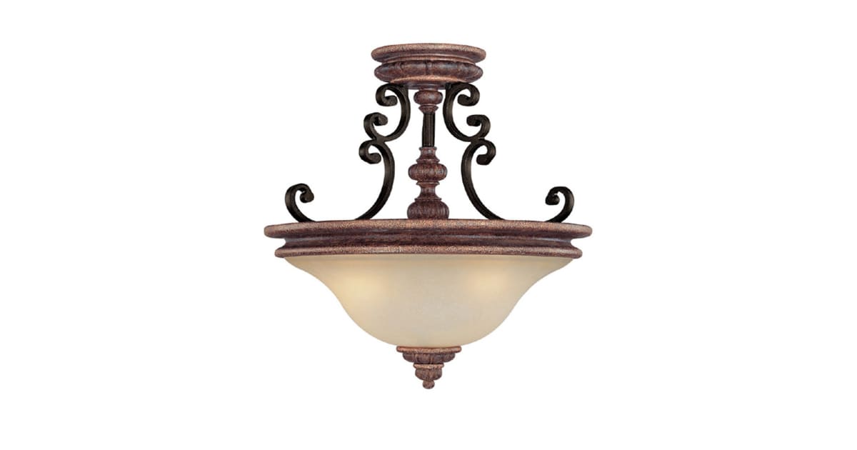 Capital Lighting 3864IU 3 Light Semi-Flush Fixture | Ferguson Home