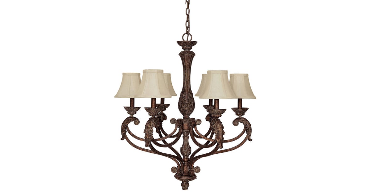 Capital Lighting 4306GB-421 6 Light Chandelier | Ferguson Home