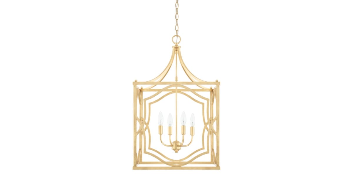 Capital Lighting 9482CG Blakely 4 Light 18" Wide Cage Chandelier ...