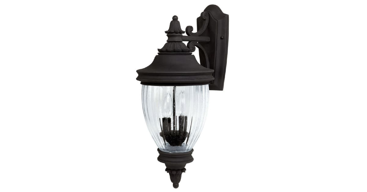 Capital Lighting 9770BK 2 Light Outdoor Wall Fixture | Ferguson Home