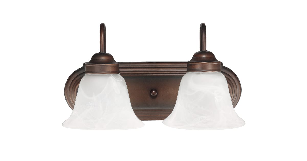 Capital Lighting 1032BB-118 2 Light 14" Wide Bathroom Vanity Light with ...