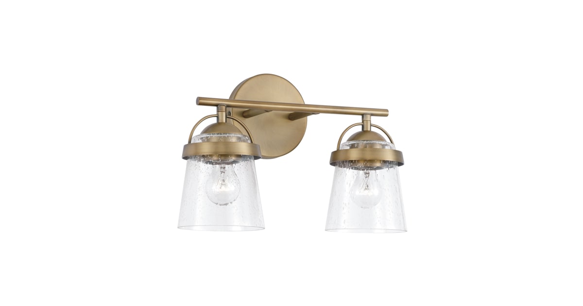 Capital Lighting 147021AD-534 Madison 2 Light 14" Wide Bathroom Vanity ...