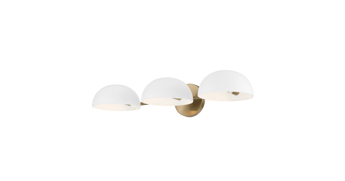 Capital Lighting 151431AW Reece 3 Light 26" Wide Vanity Light | Build.com