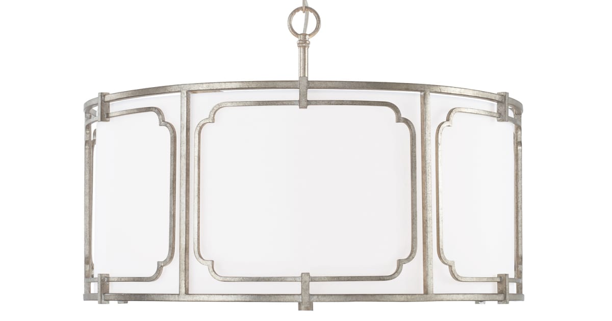 Capital Lighting 343442AS Merrick 4 Light 25" Wide Pendant | Ferguson Home