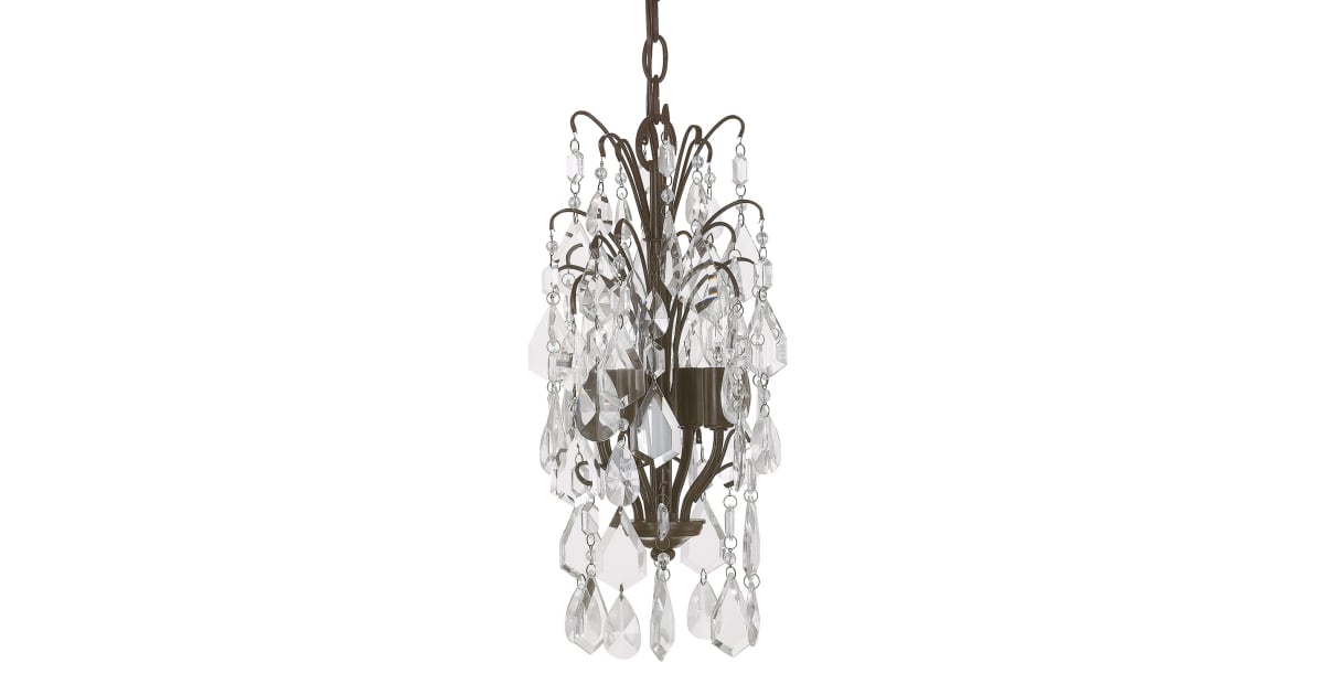 Capital Lighting 4238RS 4 Light 9.5" Wide Chandelier form the Axis ...