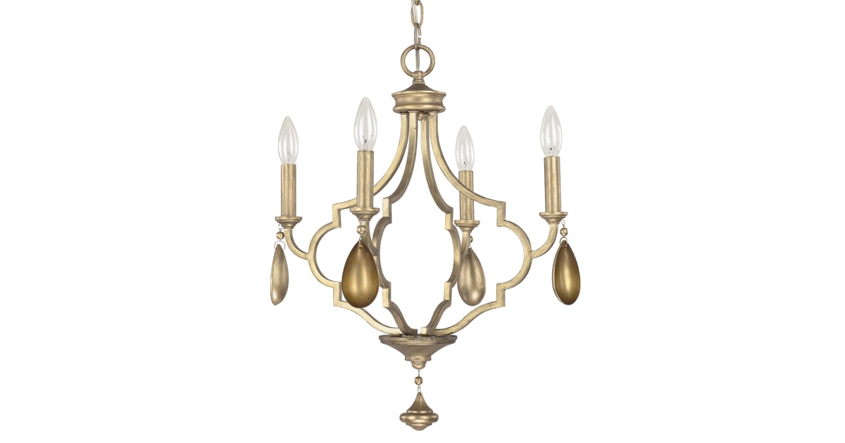 Capital Lighting 4454BG-000-CG The Quinn Collection 4 Light 1 Tier ...
