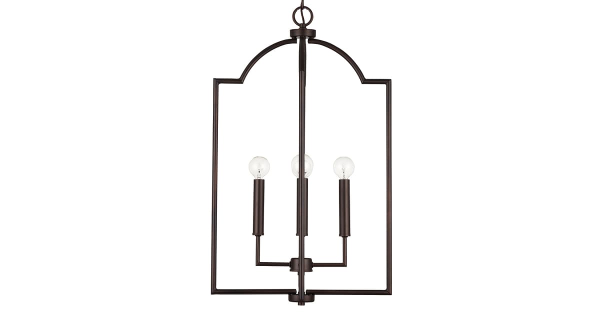 Capital Lighting 539341BZ Carter 4 Light 16" Wide Pendant | Ferguson Home