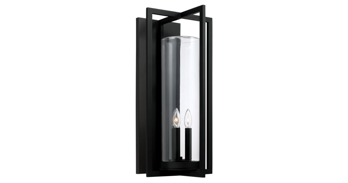 Capital Lighting 948231BK Kent 3 Light 25" Tall Wall Sconce | Ferguson Home