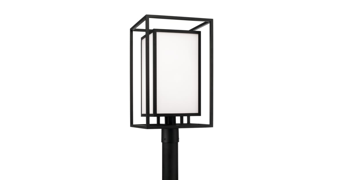 Capital Lighting 953115BK Aiden 22" Tall Post Light | Ferguson Home