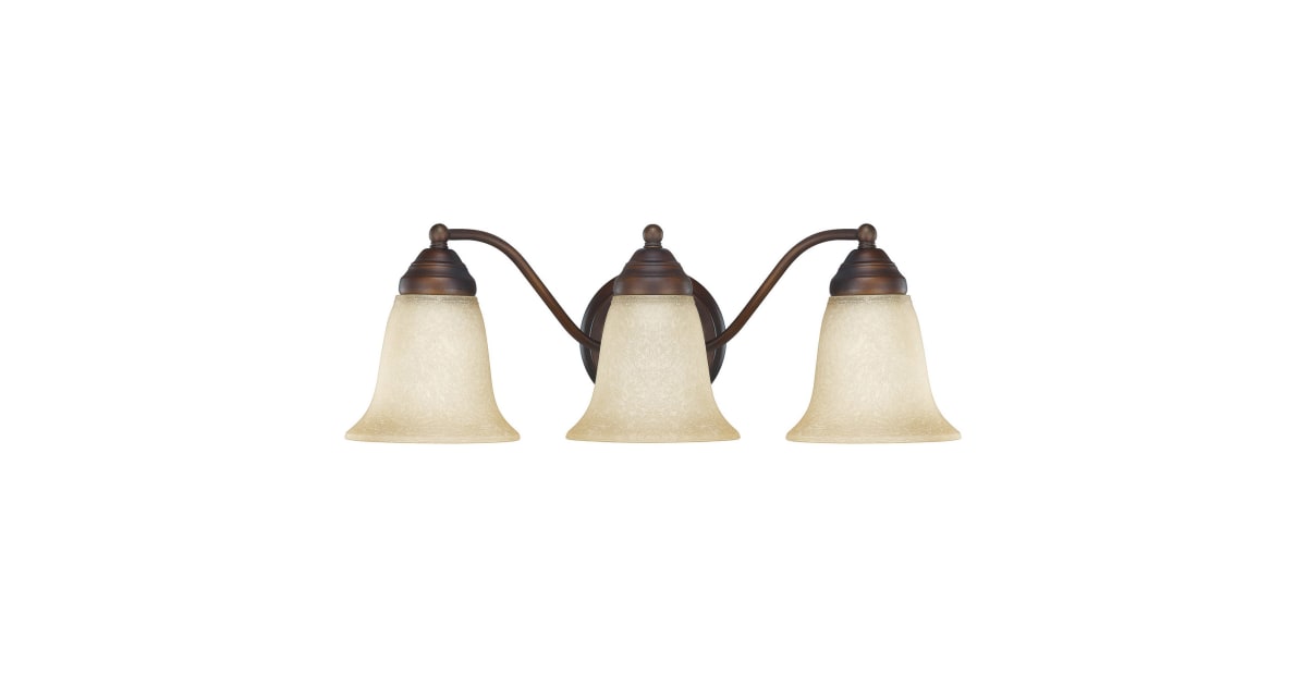 Capital Lighting 1363BB-297 3 Light Bathroom Vanity Fixture | Ferguson Home