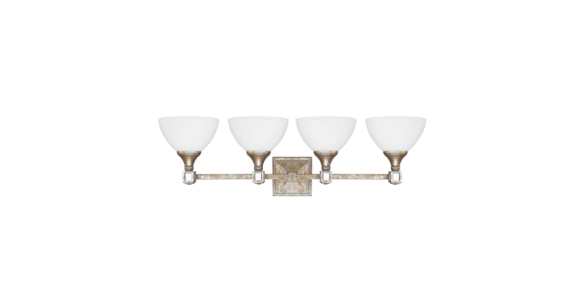 Capital Lighting 8474SG-110 Palazzo 4 Light Bathroom Vanity Fixture ...