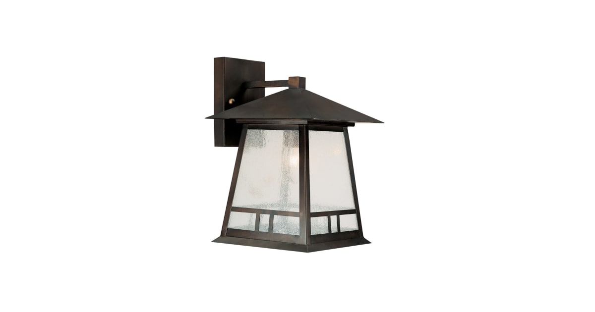 Capital Lighting 9071BB 1 Light Outdoor Wall Lantern from the Timber ...