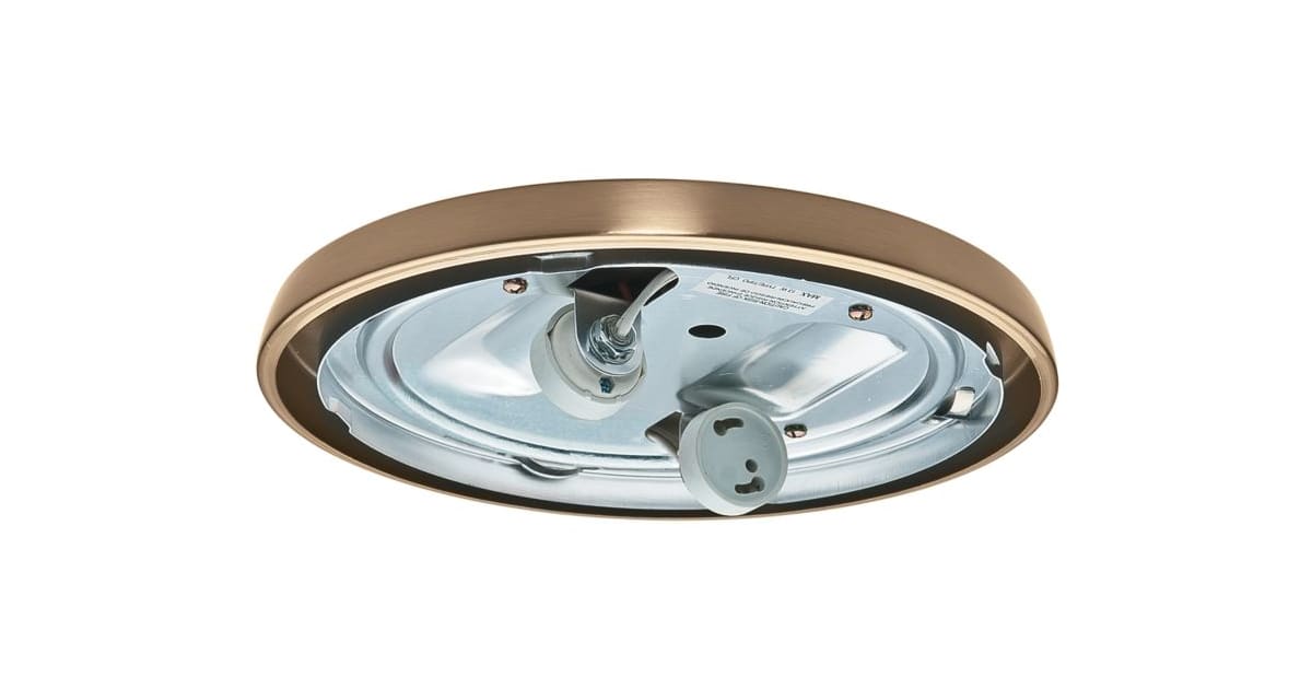 Casablanca 99252 12" Wide CFL Low Profile Fan Light Kit Fitter ...