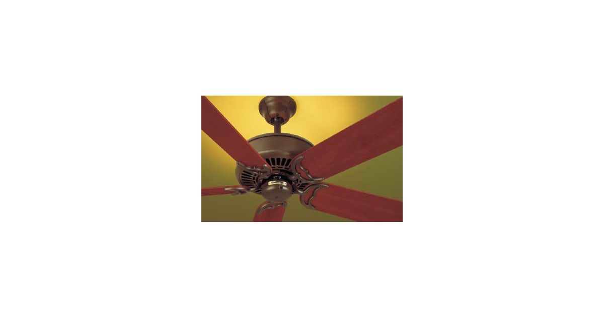 Casablanca Five Blade Indoor Ceiling Fan with Optional Blade Spans from ...