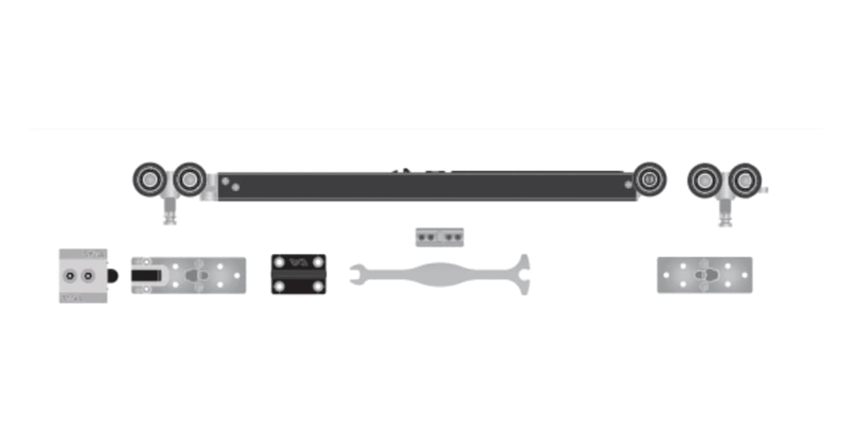 Cavity Sliders DKS0711 Sofstop Double Action (0-200 lbs) with One Stop ...