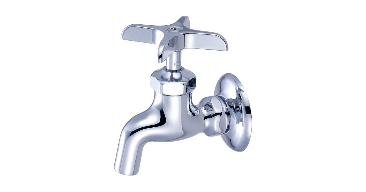 Central Brass 0007-1/2 Single Handle Wall Mounted Bathroom Faucet with ...