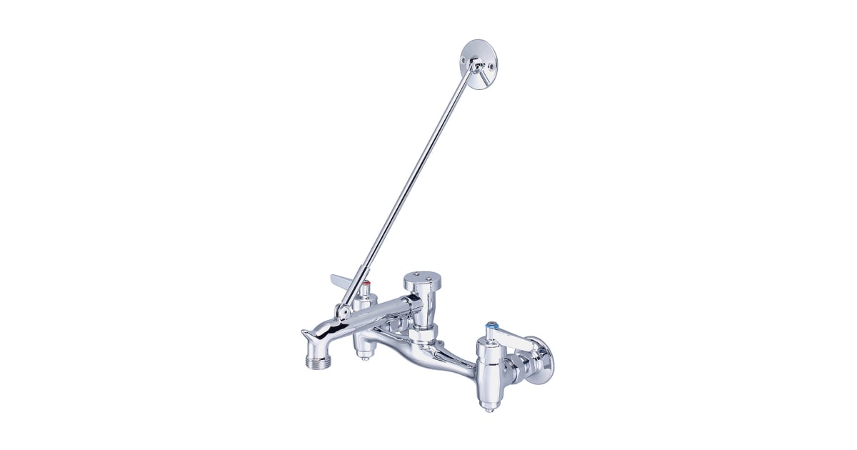 Central Brass 0054-ULE-QI Double Handle Wall Mounted Service Sink ...