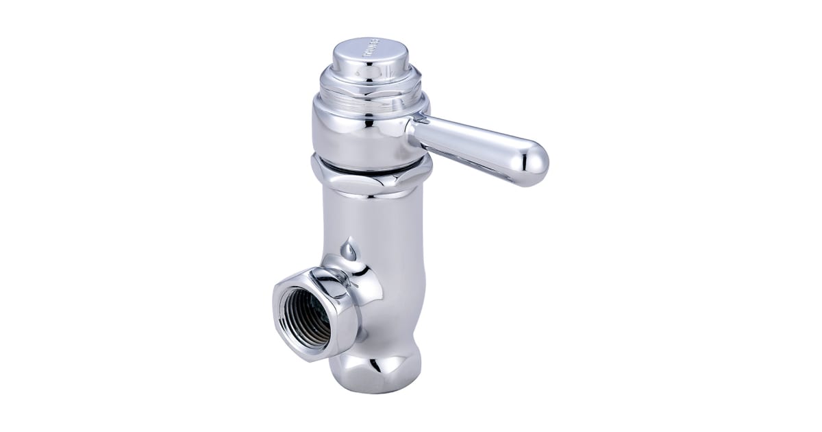 Central Brass 0333 Lv1 2 Self Close Angle Stop Ferguson Home