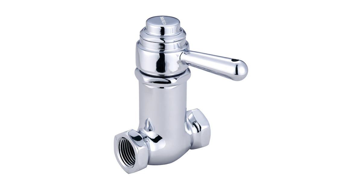 Central Brass 0334 1 2 Self Close Shower Straight Stop Ferguson Home