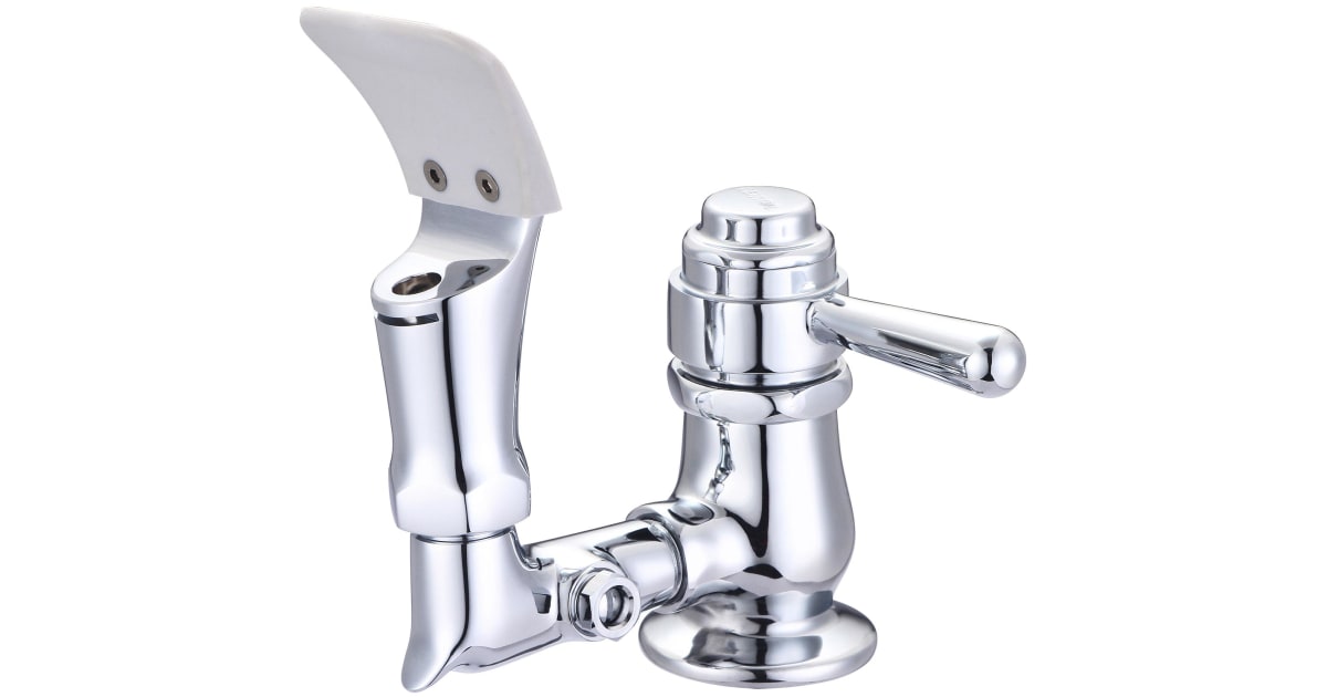 Central Brass 10364-L Bubbler / Drinking Fountain Self Closing Faucet ...
