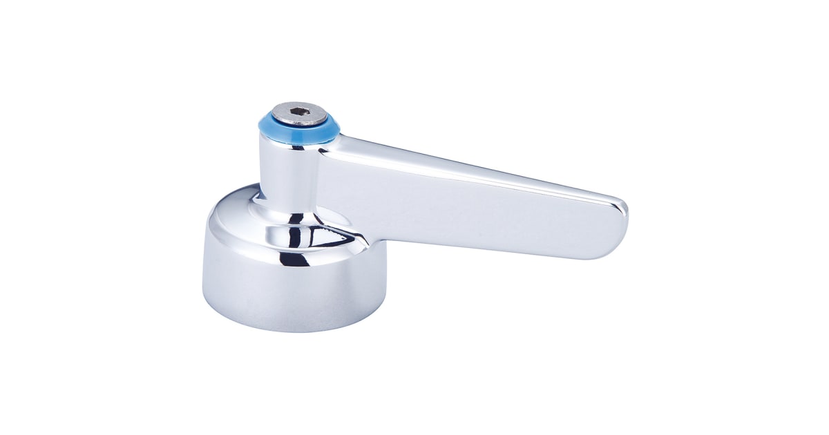 Central Brass CS-19007C Lever Handle with Vandal Proof Screw - Cold ...