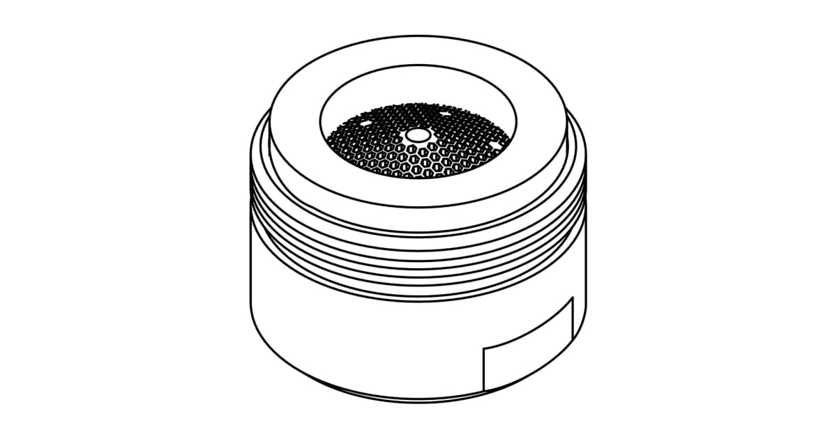 Central Brass CS-49013 13/16" Male Thread 1.5 GPM Aerator | Ferguson Home
