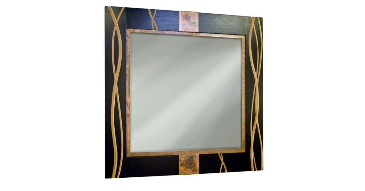 Cherry Tree Design M013 Contemporary / Modern Mirror in Ebonized Cherry ...