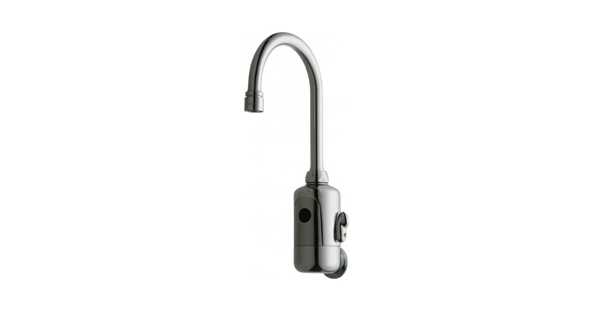 Chicago Faucets 116.224.AB.1T HyTronic Series Touch-Free Programmable ...