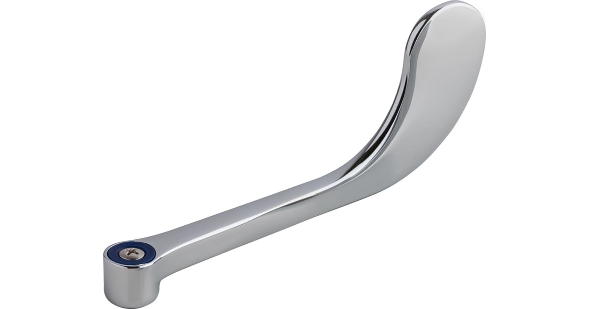 Chicago Faucets 319-COLDJKCP 6" Elbow Blade Handle with Cold Index ...
