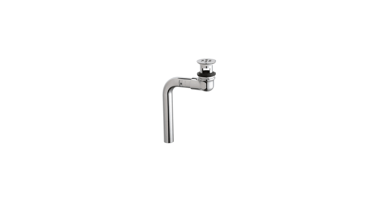 Chicago Faucets 337-CP Non-Removable Offset Grid Strainer Waste with ...