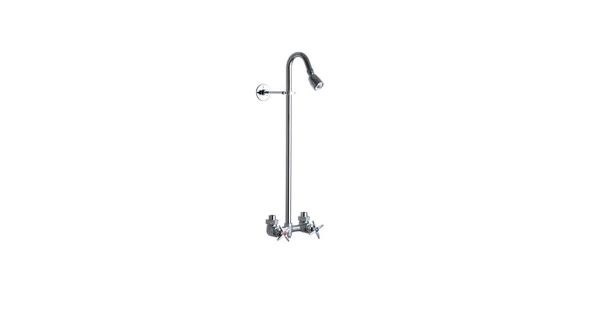 Chicago Faucets 752-RCF Faucet Shower Only Double Handle | Ferguson Home