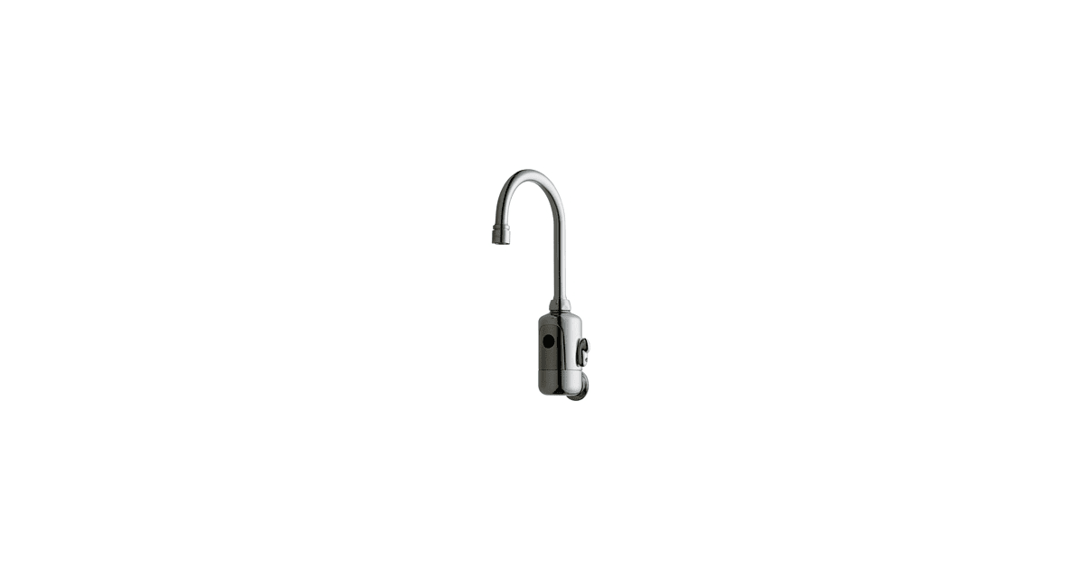 Chicago Faucets 116.124.AB.1 Wall Mounted Metering Faucet with ...