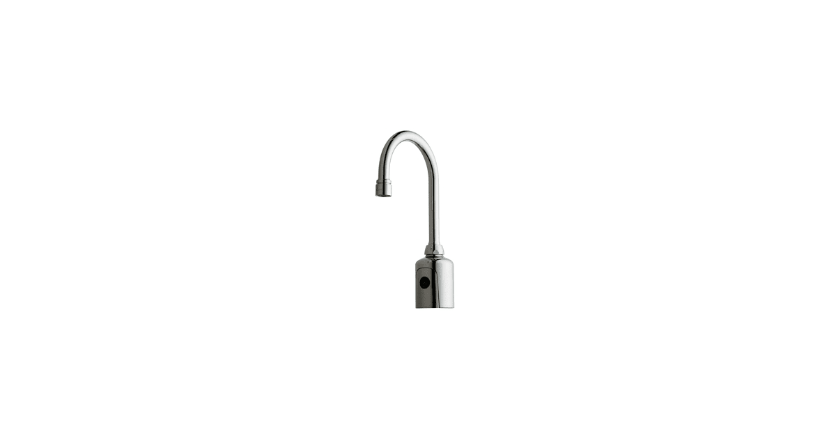 Chicago Faucets 116.595.AB.1 Single Hole Metering Faucet with ...