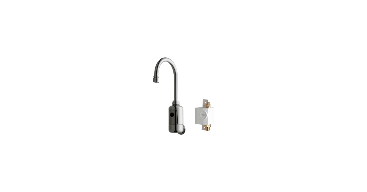Chicago Faucets 116.954.AB.1 Wall Mounted Metering Faucet with ...