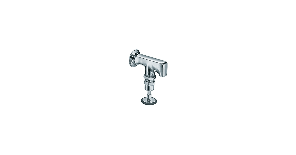 Chicago Faucets 313-ABCP Wall Mounted Water Dispenser Faucet with Push ...