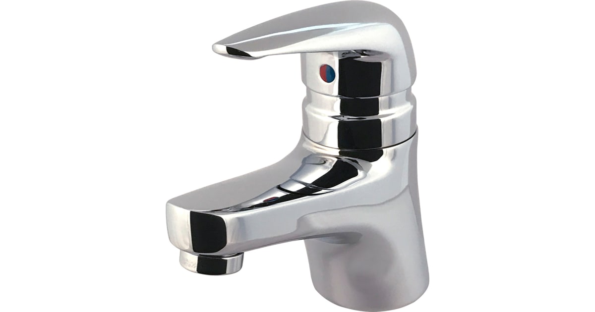 Chicago Faucets 410-T41E37VPABCP 1.5 GPM Single Hole Bathroom Faucet ...
