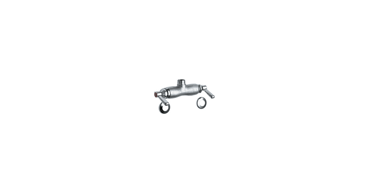 Chicago Faucets 737-LESARCF Wall Mounted Utility / Service Faucet with ...