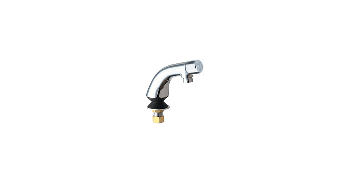 Chicago Faucets 807-E12COLDVPAABCP Single Supply Cold Water Basin ...