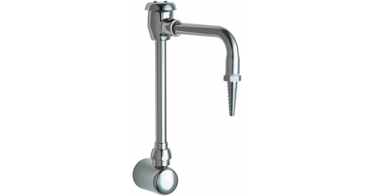 Chicago Faucets 980-GN2BVBE7CP 11" Turret Fitting | Ferguson Home