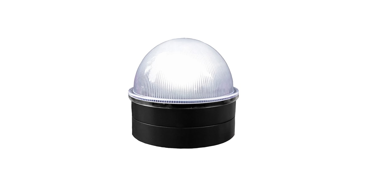 Classy Caps CH2233B Summit Single Light 3" Tall LED Solar Post Cap ...