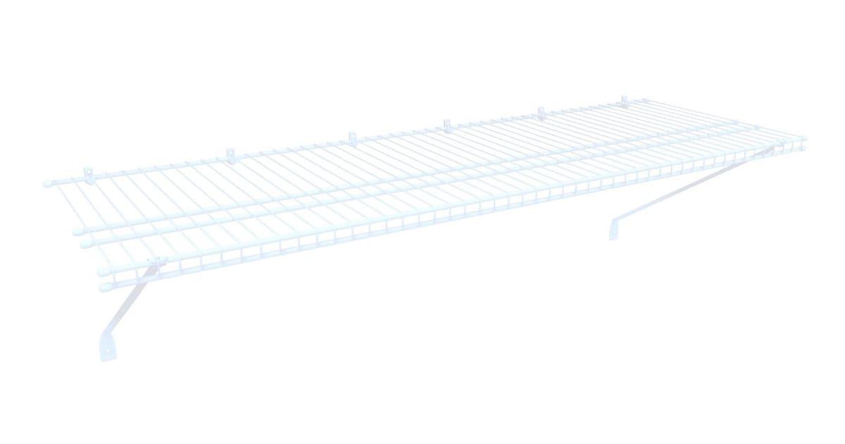 ClosetMaid 107900 Wire Shelf Kit 48 Inch Wide Wire Shelf | Build.com