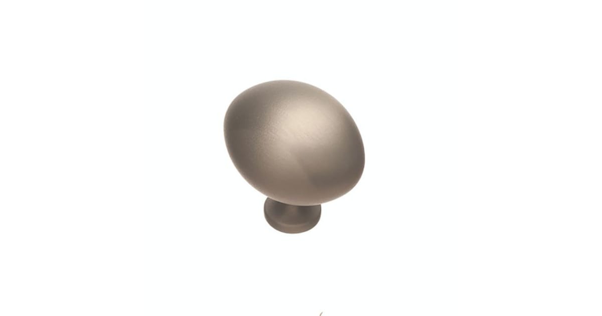 Colonial Bronze 198M4 198 Series 1-1/4 Inch Solid Brass Oval Cabinet ...