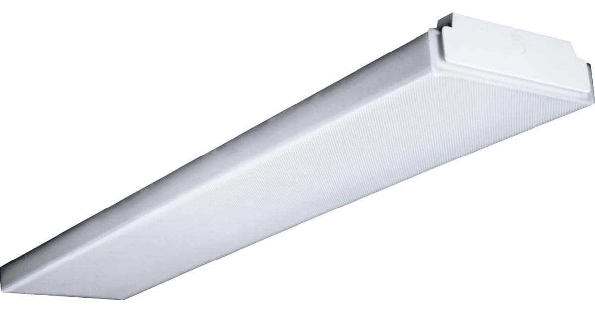 Columbia Lighting WC4-232-EU 2 Lamp 10" Wide x 4' Length 32 Watt ...