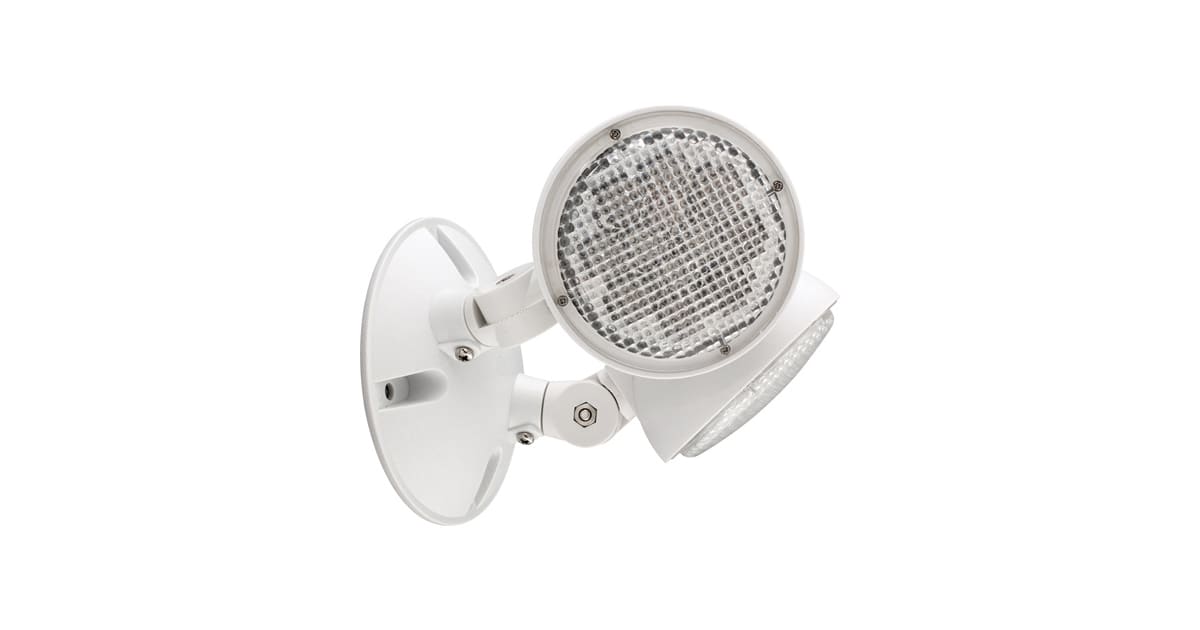 Compass Lighting CORD LED Double Head Outdoor Remote Emergency Light ...