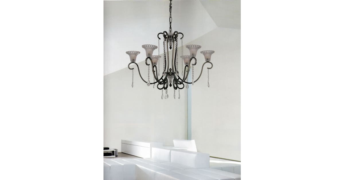 Condor Lighting M851-BN0 Victorian 6 Light Chandelier from the ...