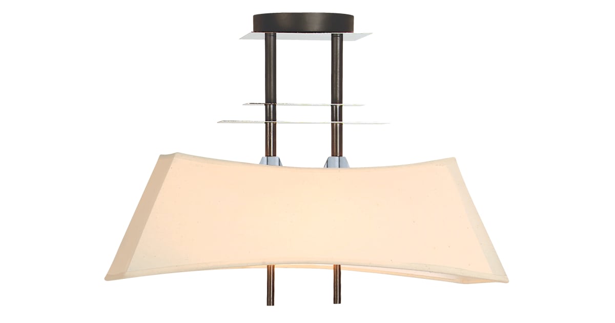 Condor Lighting M922-PJ0 Contemporary / Modern Semi-Flushmount Ceiling ...