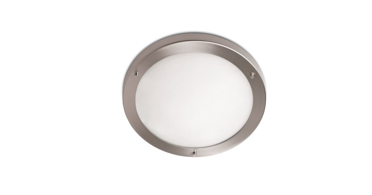 Condor Lighting Z528-SN0 Contemporary / Modern Medium ADA Flushmount ...