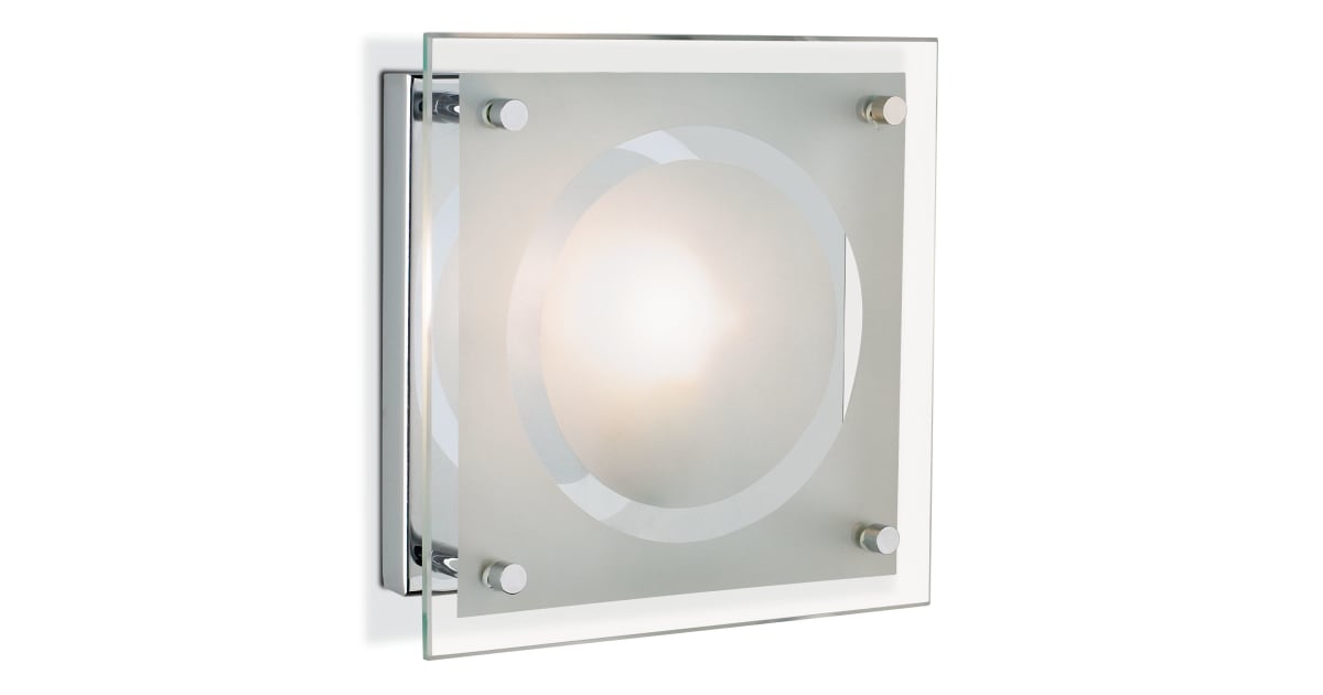 Condor Lighting Z538-PC0 Contemporary / Modern ADA Flushmount Ceiling ...