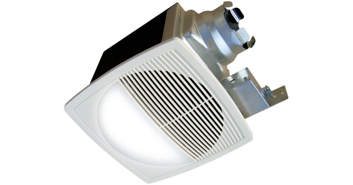 Continental Fan Manufacturing TBFR120L 120 CFM In-Ceiling Bathroom Fan ...